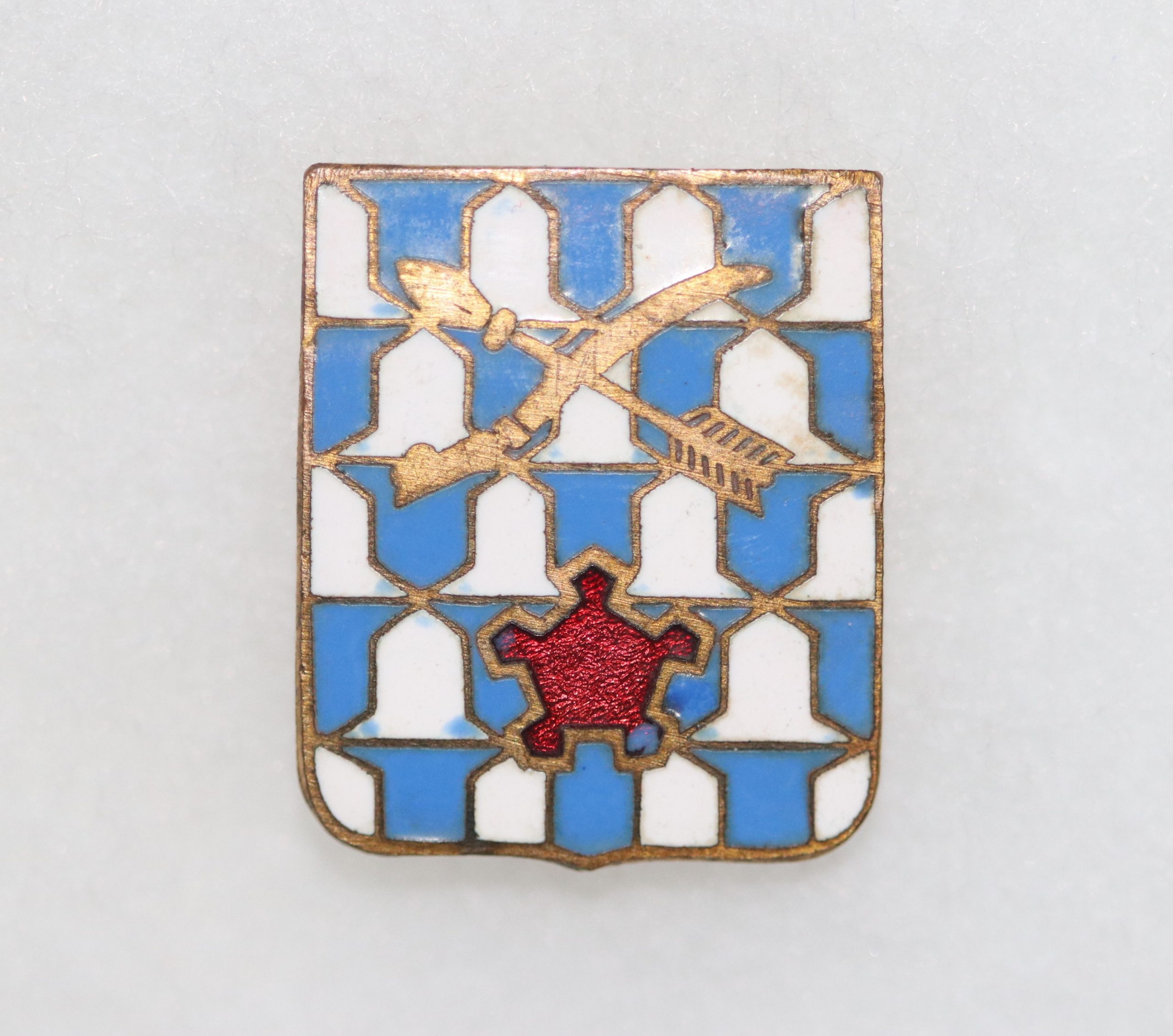 WW2 US ORIGINAL 16th INFANTRY REGIMENT 1st DIVISION DISTINCTIVE CREST ...