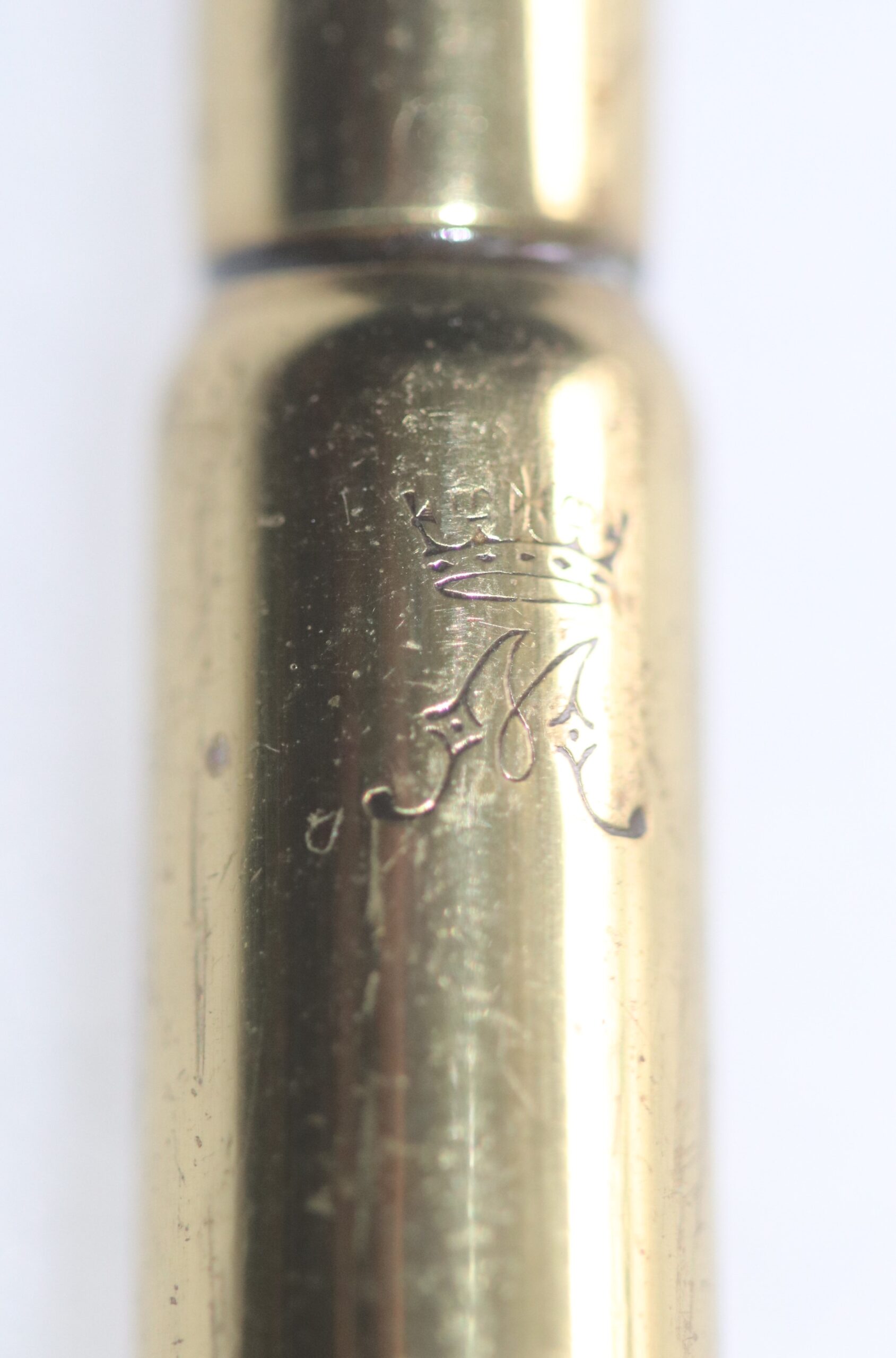 ORIGINAL WW1 PRINCESS MARY'S GIFT TIN SILVER TOPPED BULLET PENCIL #2 ...