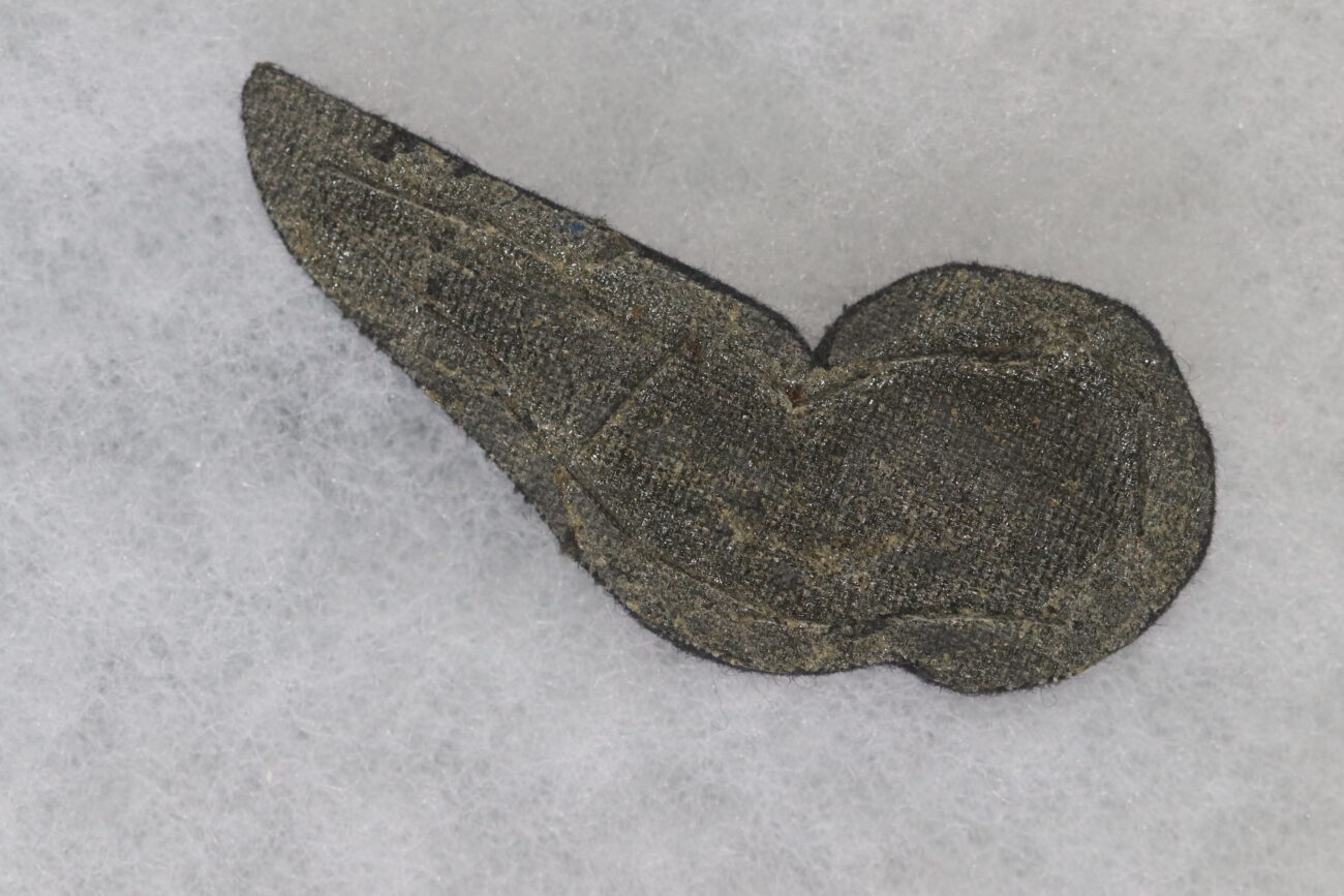 ORIGINAL WW2 BRITISH ROYAL AIR FORCE RAF QUARTERMASTER QM HALF WING ...