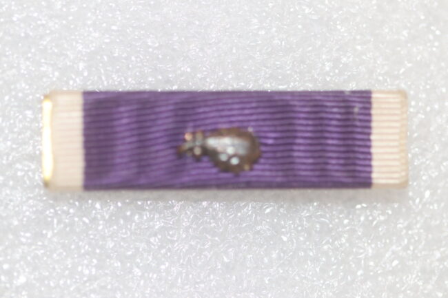 ORIGINAL WW2 US ARMY PURPLE HEART WITH OAK LEAF MEDAL RIBBON PIN BACK ...