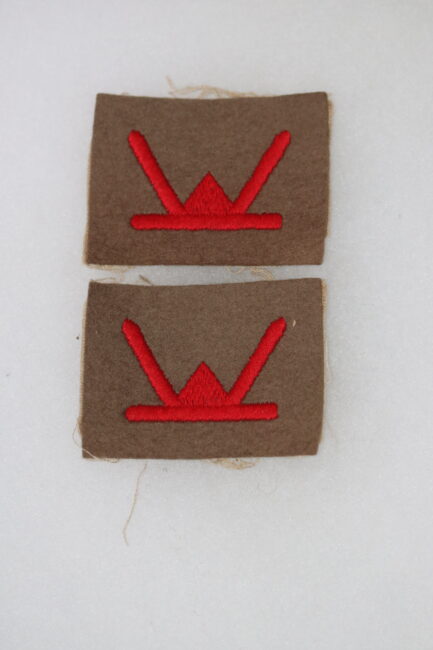 ORIGINAL WW2 BRITISH 53rd WELSH INFANTRY DIVISION EMBROIDERED FORMATION ...
