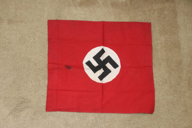 GOOD ORIGINAL WW2 THIRD REICH GERMAN FLAG #5 - Butlers Military & Vintage