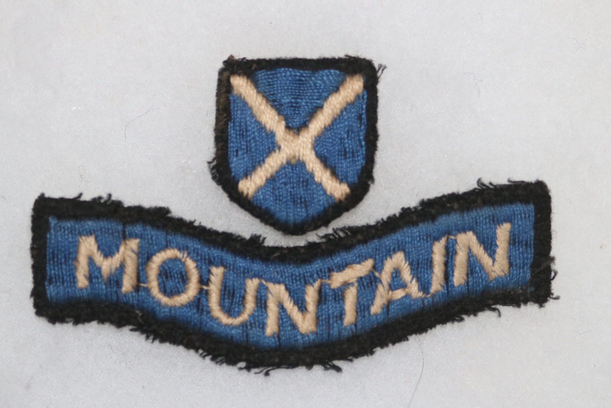 ORIGINAL WW2 BRITISH EMBROIDERED 52nd DIVISION FORMATION SIGN SET #2 ...