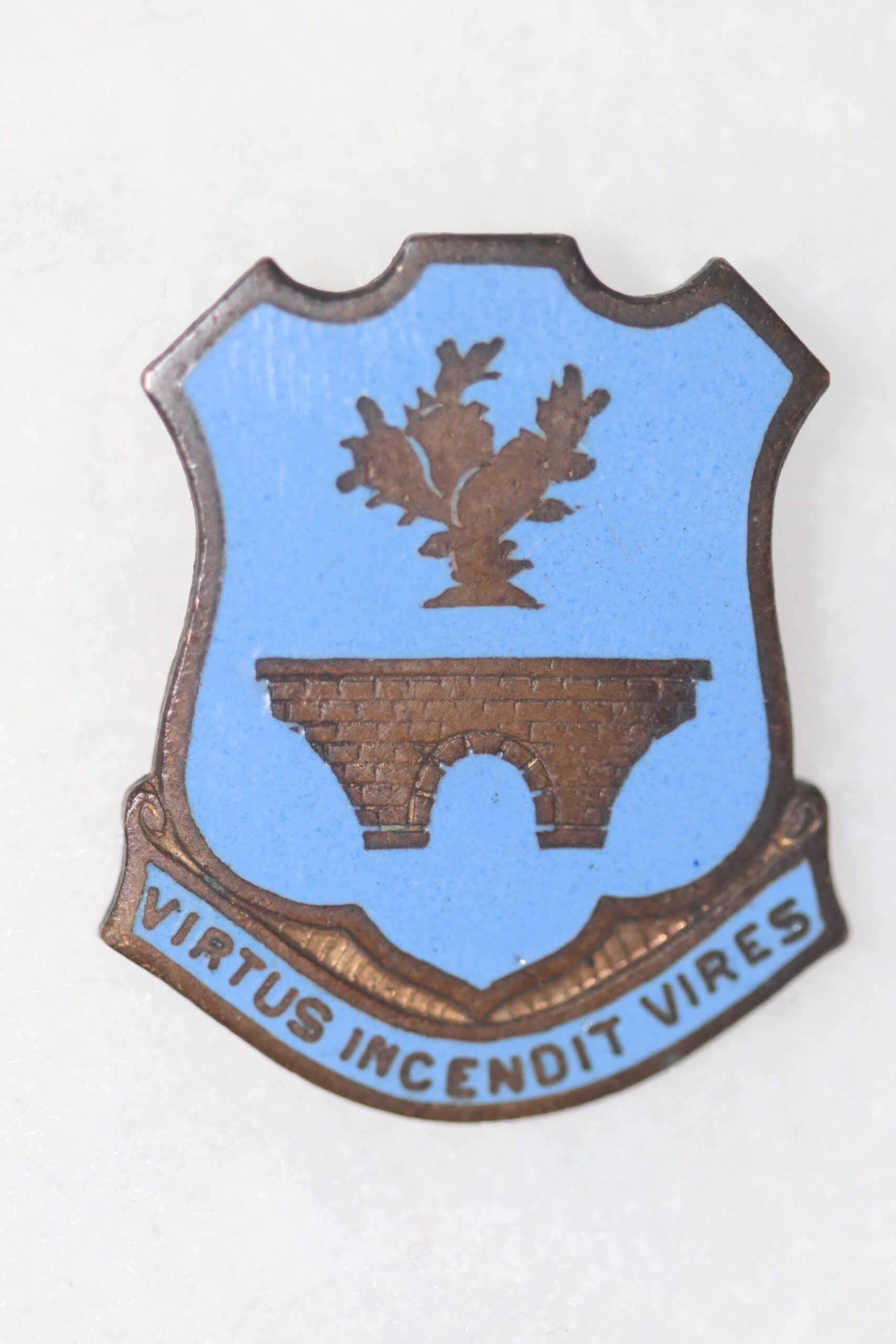 ORIGINAL WWII US ARMY DISTINCTIVE CREST 120th INFANTRY REGIMENT 30th ...