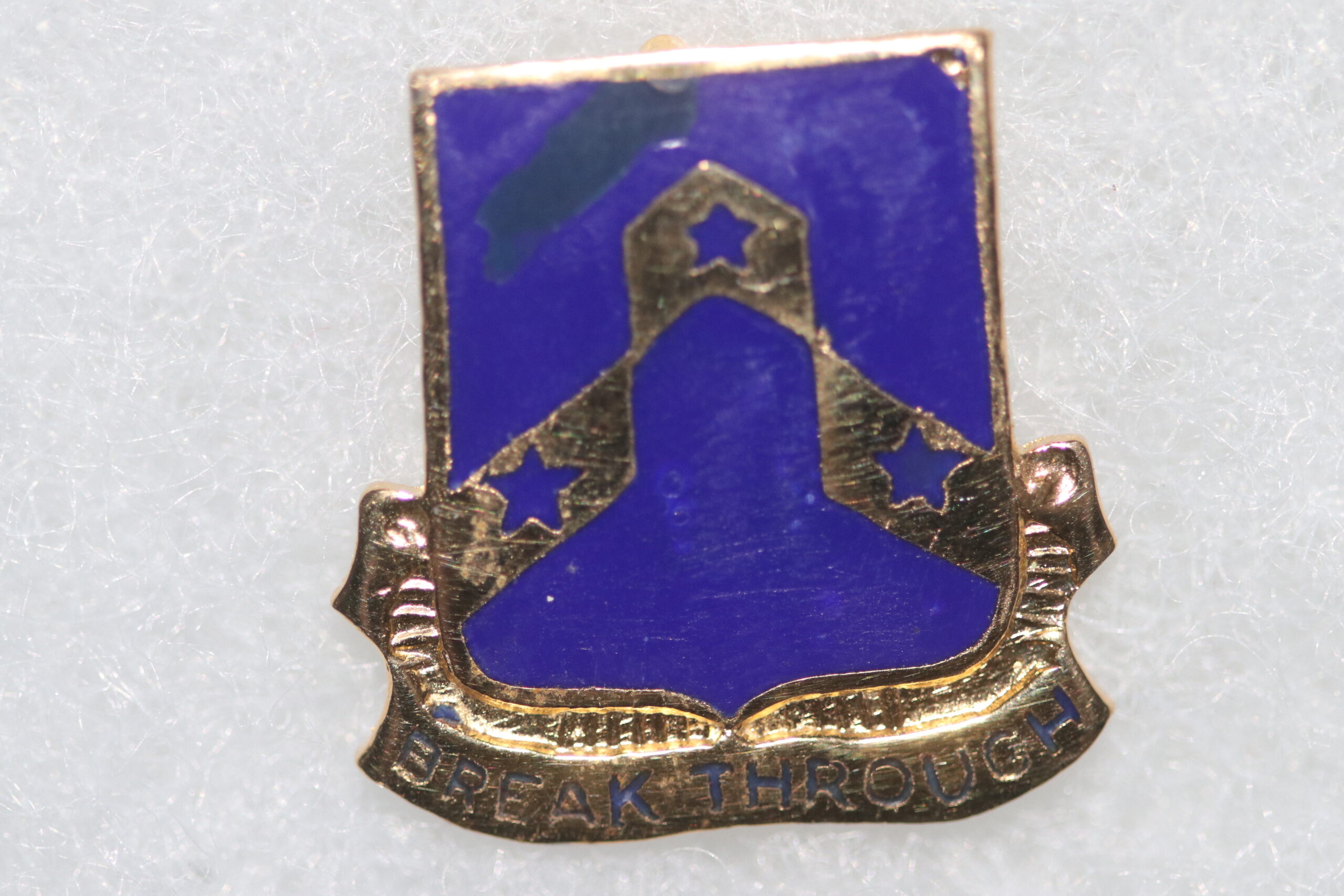 WW2 US ORIGINAL 117th INFANTRY REGIMENT 30th DIVISION DISTINCTIVE CREST ...
