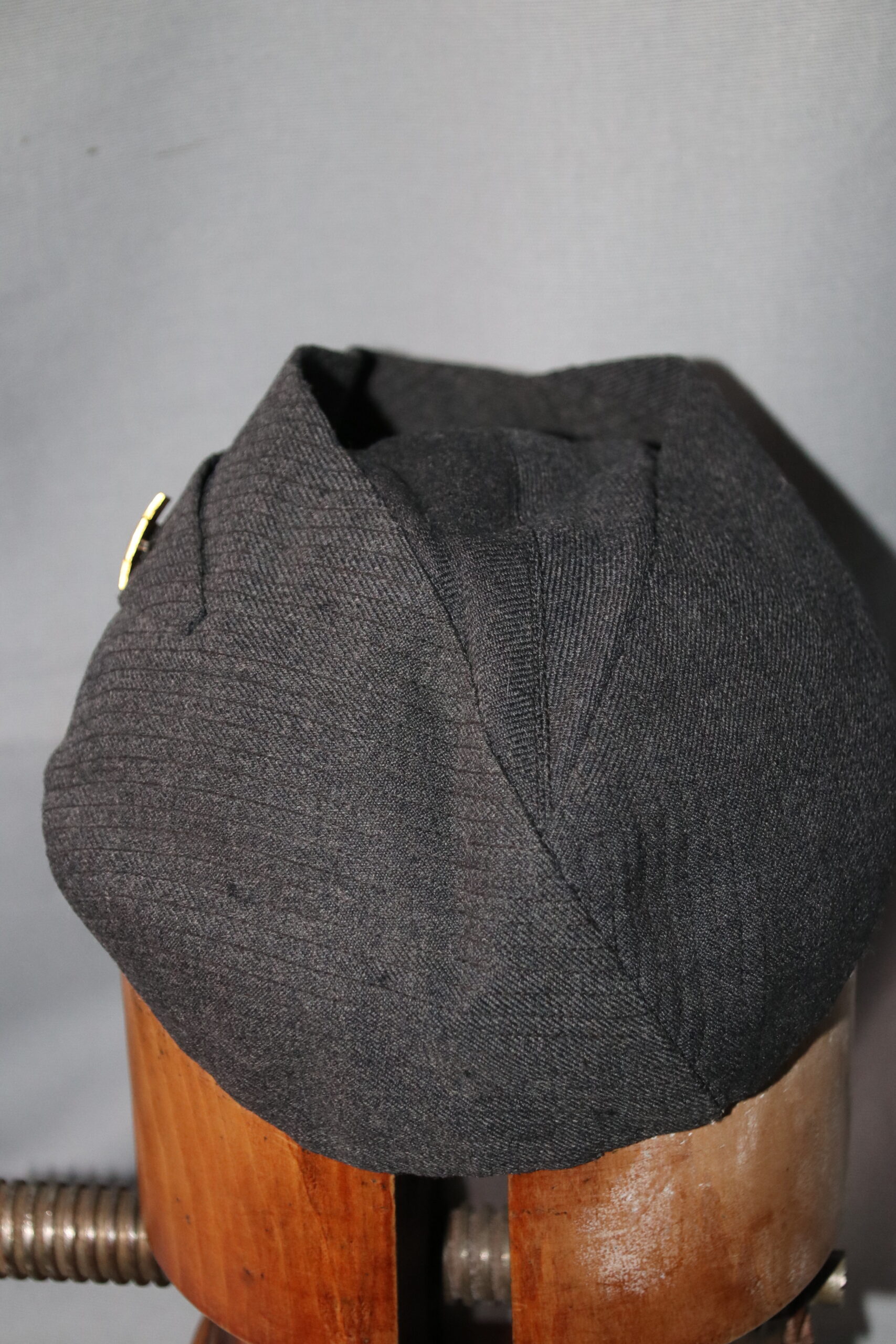 ORIGINAL WW2 ARC AMERICAN RED CROSS PALM BEACH STYLE DARK GREY CAP ...