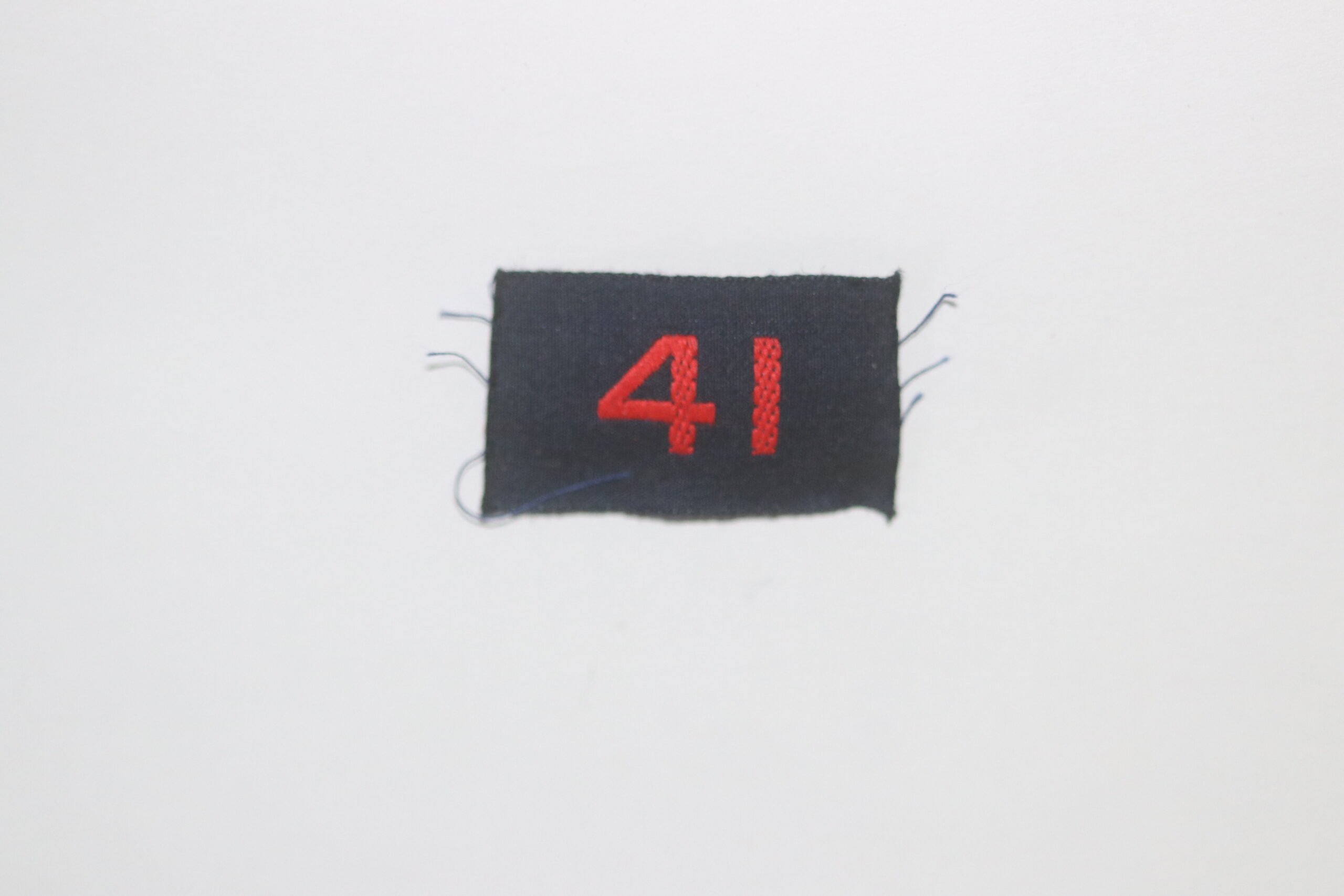 VERY SCARCE ORIGINAL WW2 BRITISH 41 ROYAL MARINE COMMANDO SILK WOVEN ...